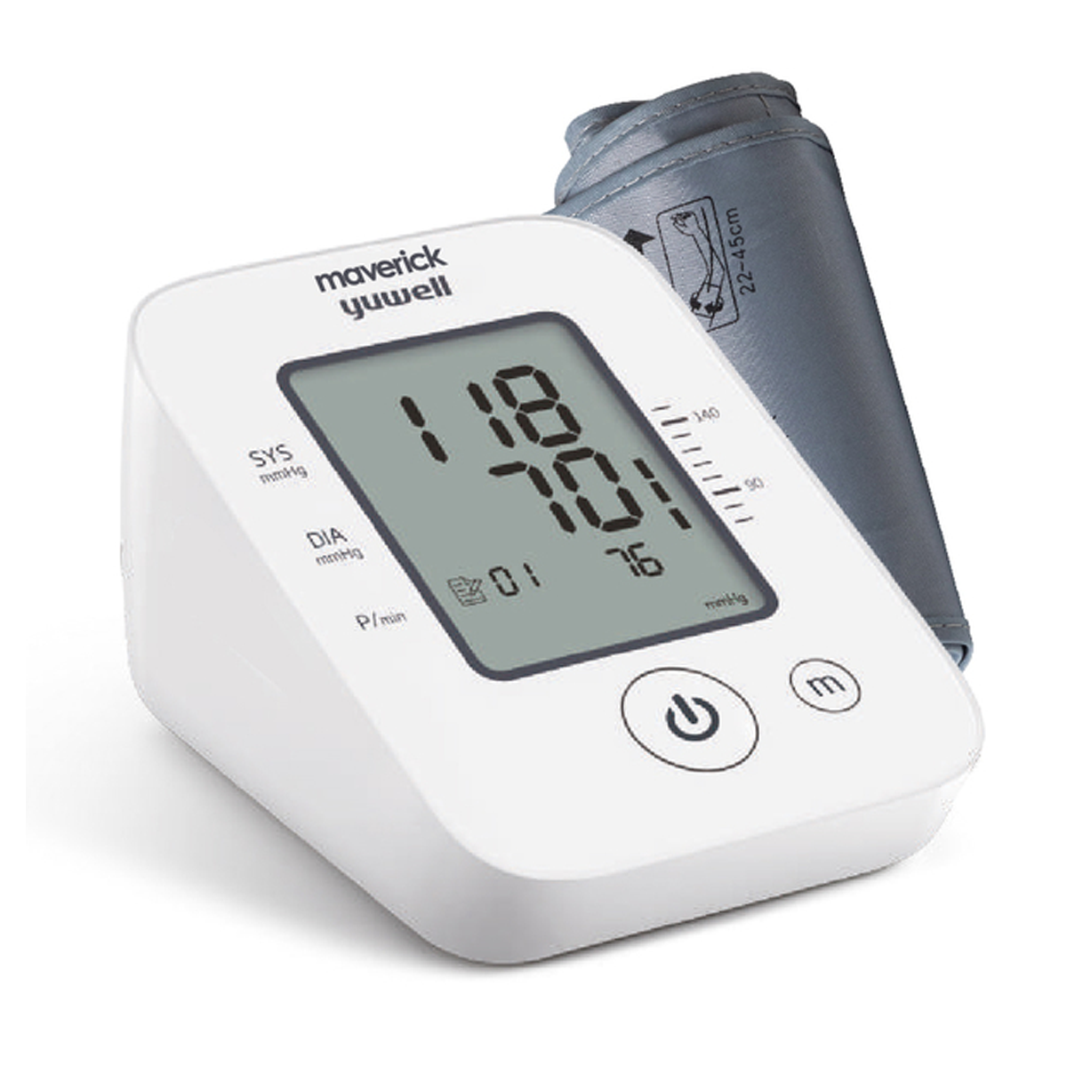 Tensiometro Digital Maverick Automatico Brazo Funcion Voz YE650D ...